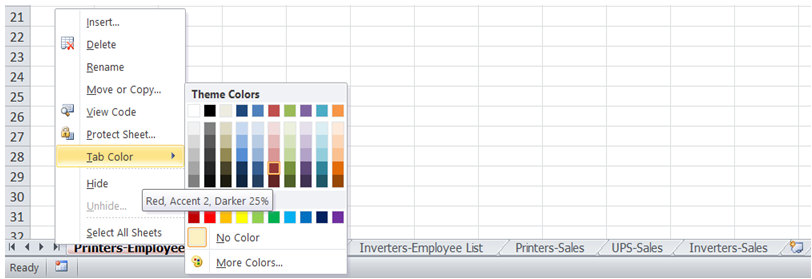 ExcelMadeEasy Color Code Tab Names In Excel