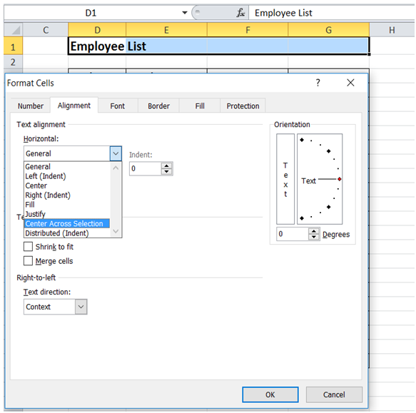 ExcelMadeEasy Title Appear In Center Without Merging Cells In Excel
