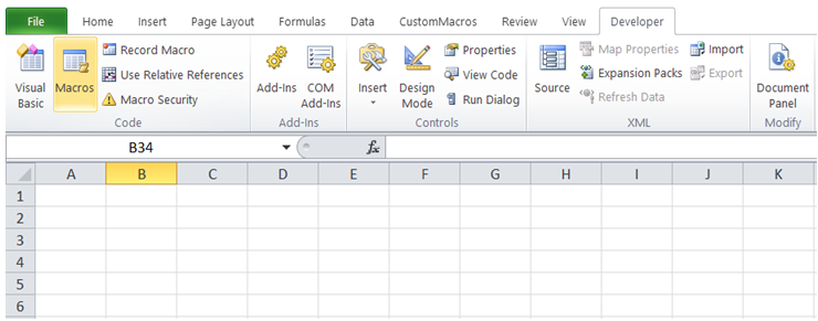 ExcelMadeEasy Vba Hide Formula Bar Heading In Excel