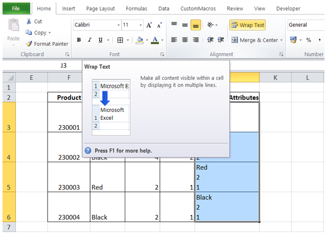 ExcelMadeEasy Concatenate With Line Break In Excel