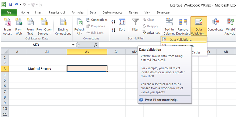 ExcelMadeEasy Drop Down List In Excel
