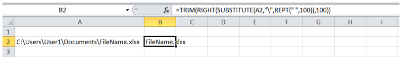 ExcelMadeEasy Extract File Name From Path In Excel