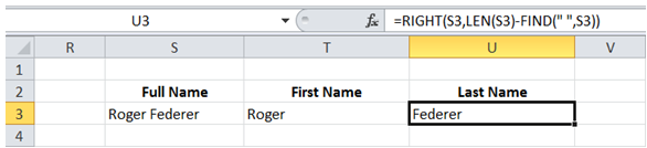 ExcelMadeEasy Extract First Last Name In Excel
