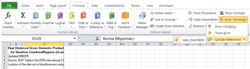 ExcelMadeEasy Identify Cells With Circular Reference In Excel