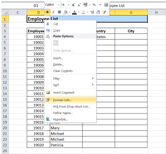 ExcelMadeEasy Title Appear In Center Without Merging Cells In Excel