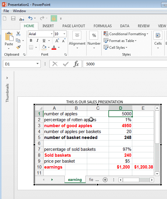 Embed Excel In Word Or Powerpoint By Excel Made Easy