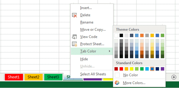 ExcelMadeEasy, Can I change the color of the worksheet tabs in my ...